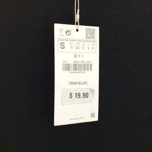 Zara | Dresses | Black Midi Dress With Original Tags | Poshmark